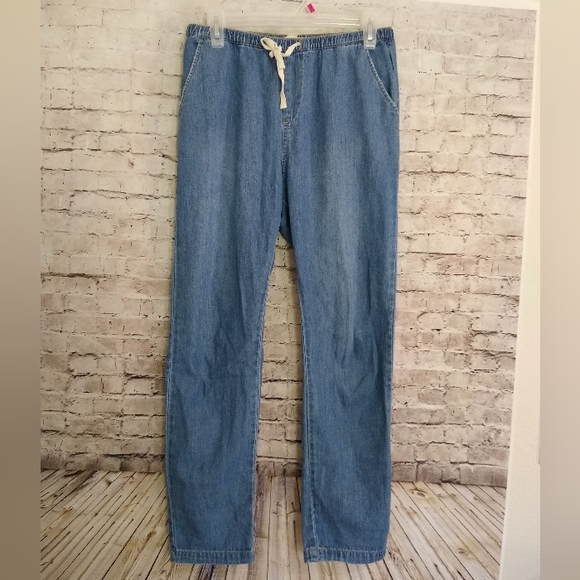 Roxy | Pants & Jumpsuits | Roxy Slow Swell Denim Pants Beach Fit ...